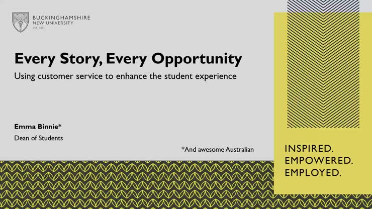 Every Story, Every Opportunity: using customer service to enhance the ...