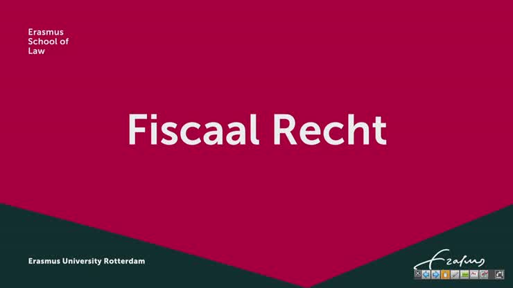 Fiscaal Recht: algemene inleiding