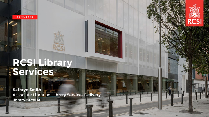RCSI Library Services for GEM Year 1