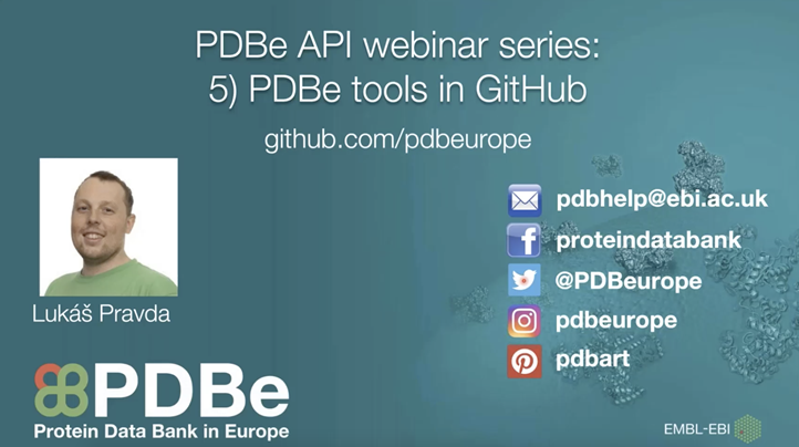PDBe tools in GitHub