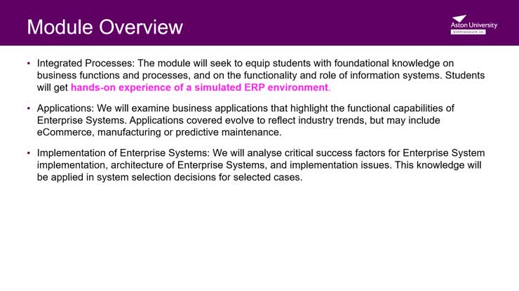 Module Selection BN2214