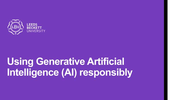 Using Generative AI Responsibly