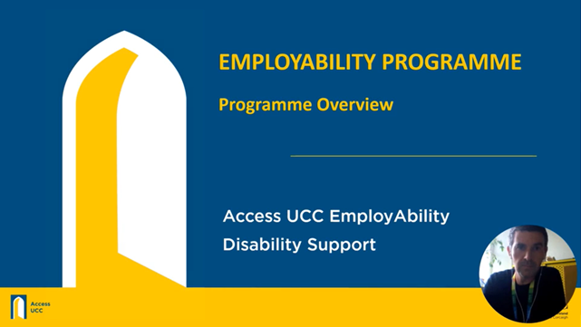 Access UCC DS EmployAbility Programme - Programme Overview