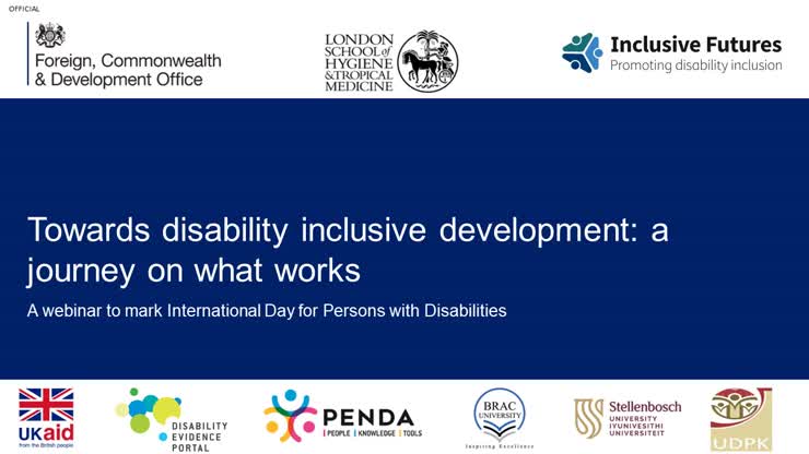 Towards disability inclusive development: A Journey on What Works - 06 ...