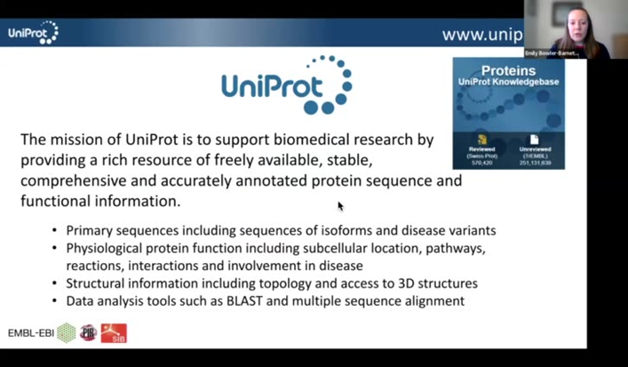 Programmatic access to UniProt using Python