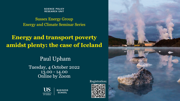 Energy and transport poverty amidst plenty: the case of Iceland ...