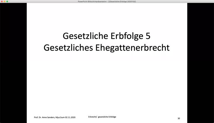 Gesetzliche Erbfolge 5 Ehegatten