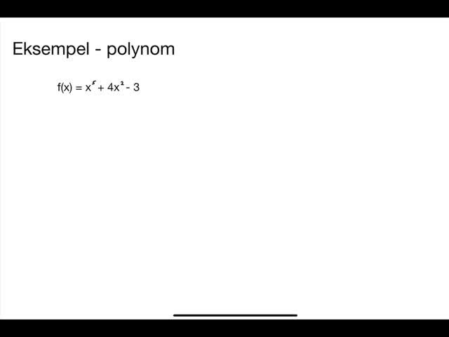 Kap1-2-1c Eksempel Polynom
