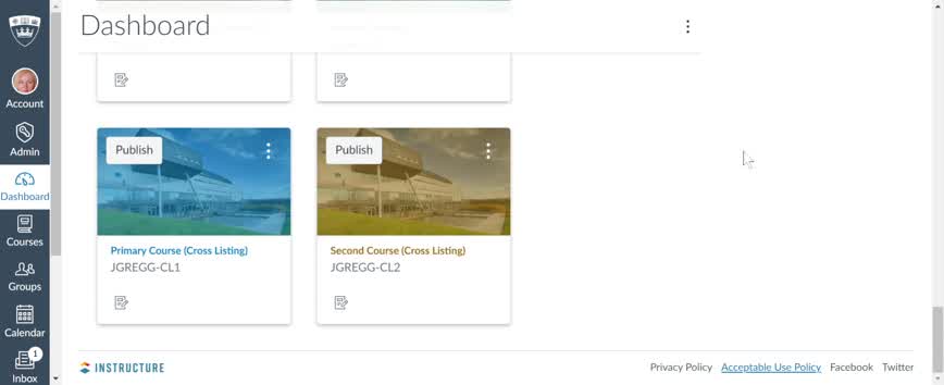 Cross-Listing and De-Cross-Listing Courses on Canvas