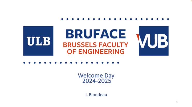 Bruface Welcome Day 2425