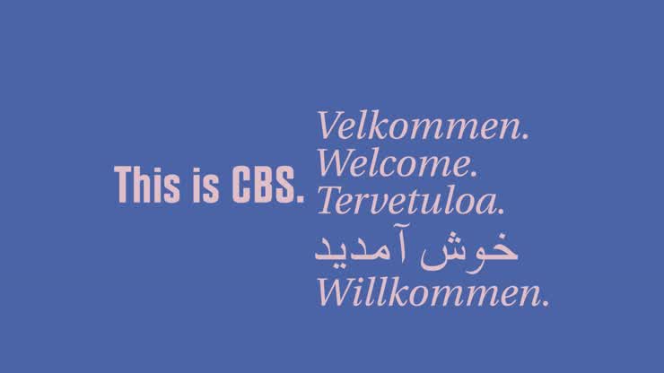 This is CBS. Welcome.