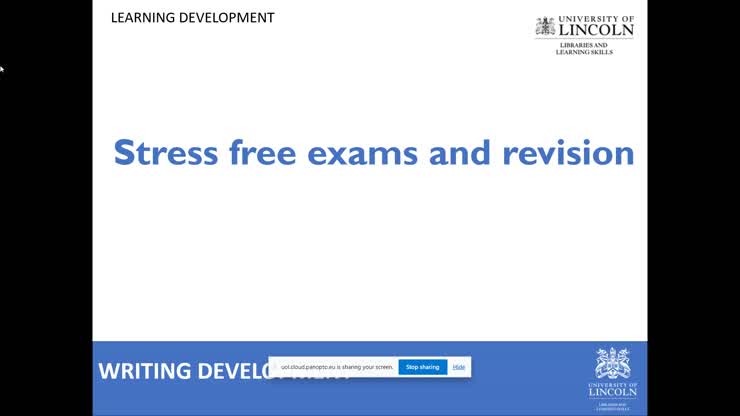 Stress free exam and revision