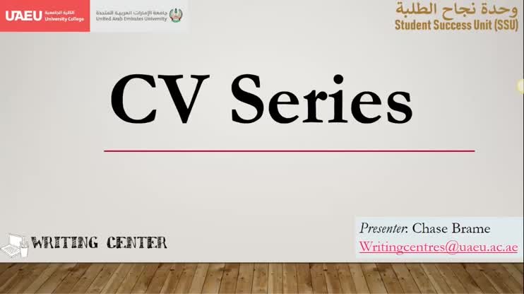 01 - CV Series - Introducing CVs