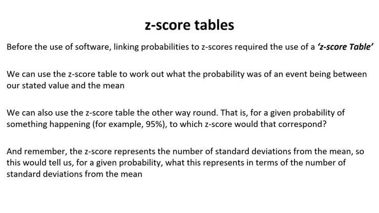 z-score_tables