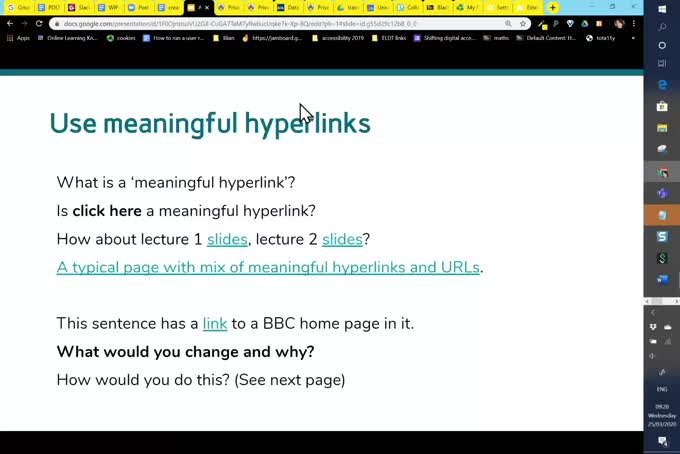 Meaningful Hyperlinks