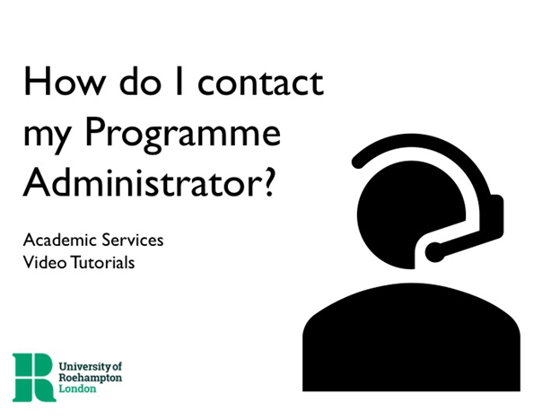 How to contact my Programme Administrator