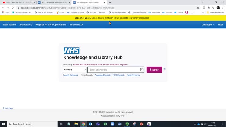 How to login to the NHS Knowledge and Library Hub