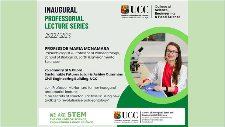 Professor Maria McNamara - SEFS Inaugural Professorial Lecture_25.01.23