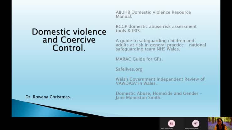 Domestic Abuse and Coercive Control