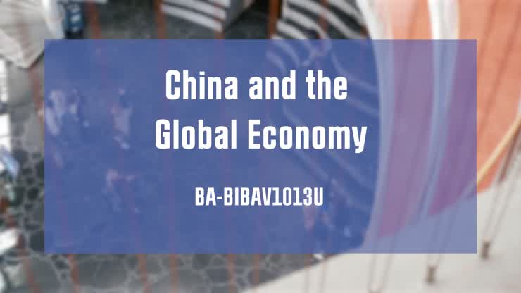 China and the Global Economy