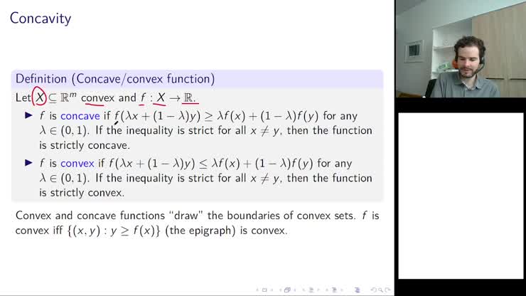Concave Functions