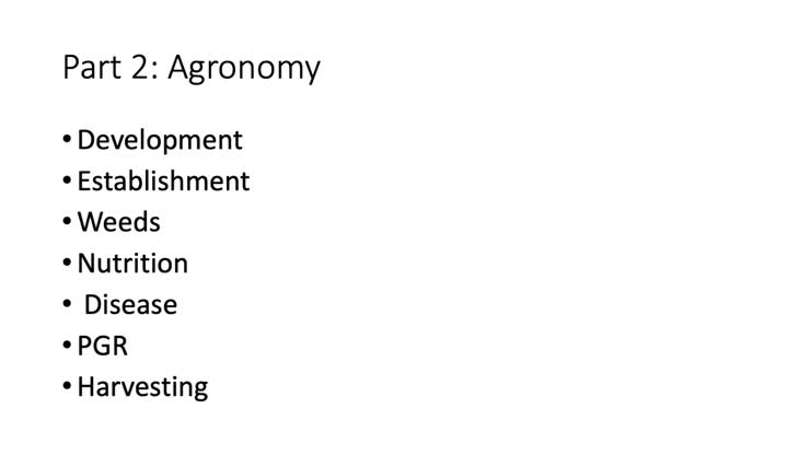 Foundation BASIS barley part 2 - agronomy
