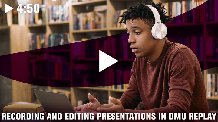 Record and Edit Powerpoints on DMU Replay