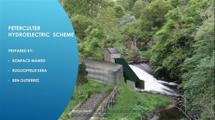 EIA final recording (Peterculter Hydro)