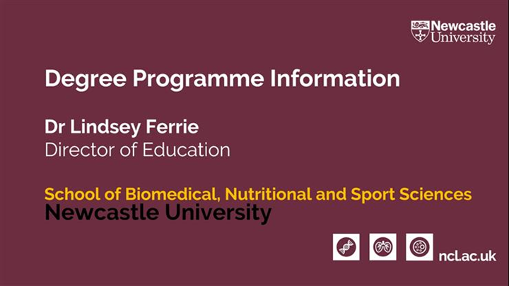 Offer Holder Day - Degree Programme Information