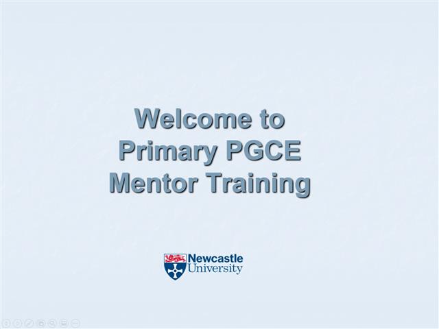 Primary PGCE Mentor training