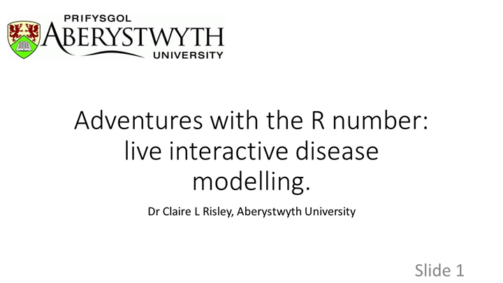Aberystwyth Science Cafe 8th Jun Claire Risley