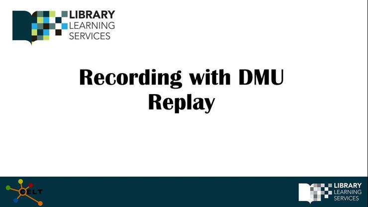 Recording with DMU Replay _Windows_05 June 2020