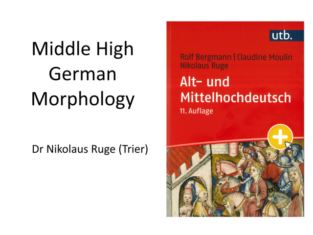 Middle High German 6: Morphology