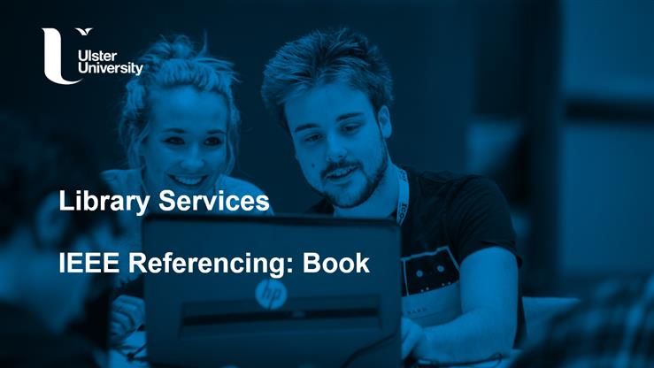 Ieee Referencing Books