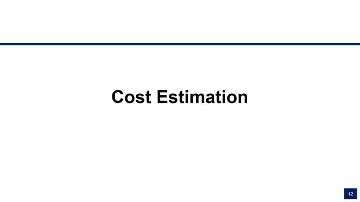 3. Cost Estimation Introduction