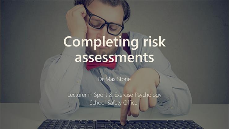Risk assessment video