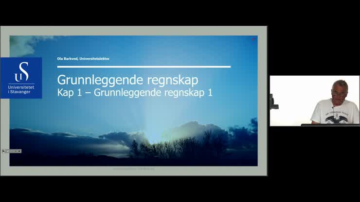 Grunnleggende regnskap - kap 1 - Grunnleggende regnskap 1