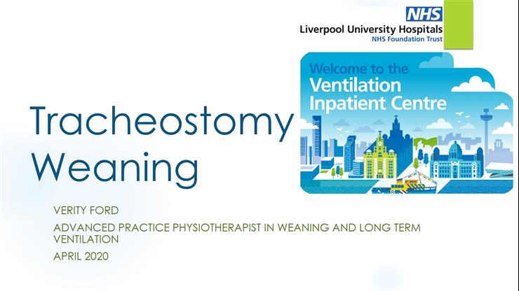 Tracheostomy Weaning
