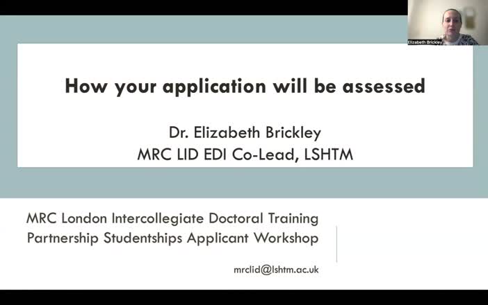 6B. How your application will be assessed