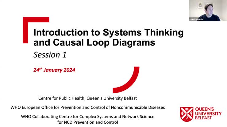Introduction to systems thinking and causal loop diagrams session 1 ...