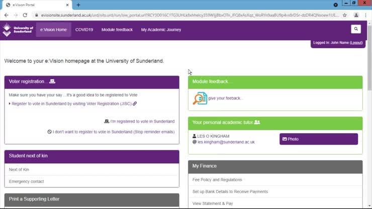 Module Feedback Tutorial - Student Guide