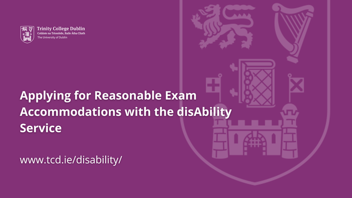 Applying for Reasonable Exam Accommodations with the disAbility Service