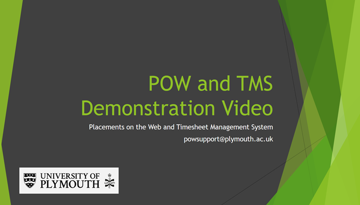 POW and TMS Demonstration Video August 2021