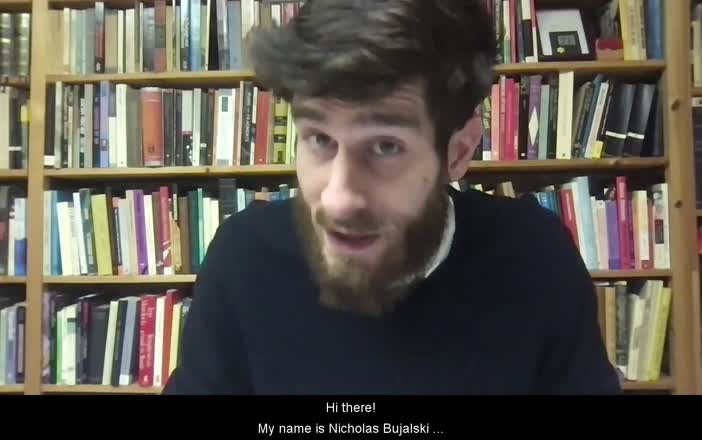 Nicholas Bujalski: The Historical Construction of Radical Agency in the ...