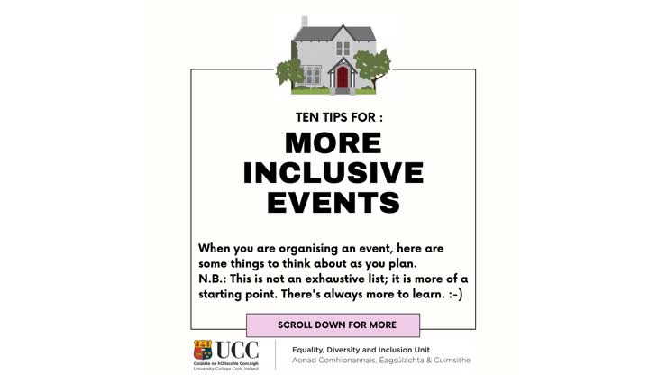 Inclusive Events Toolkit (colour with audio)