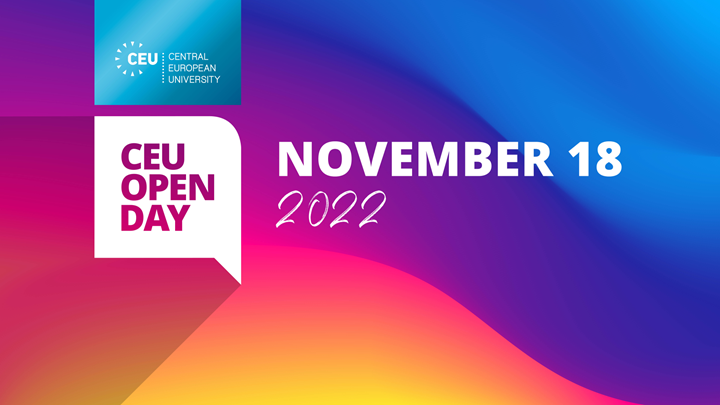 CEU Open Day | Introducing our graduate programs in Economics