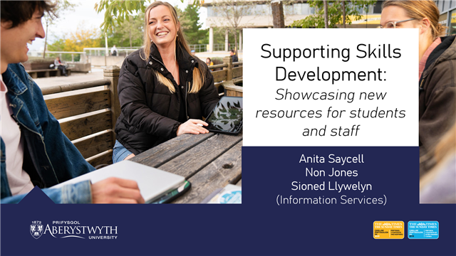 Supporting Skills Development: Showcasing new resources for students ...