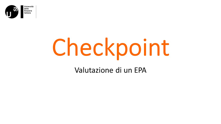 Valutazione del tutor di un EPA su Checkpoint (Workflow)
