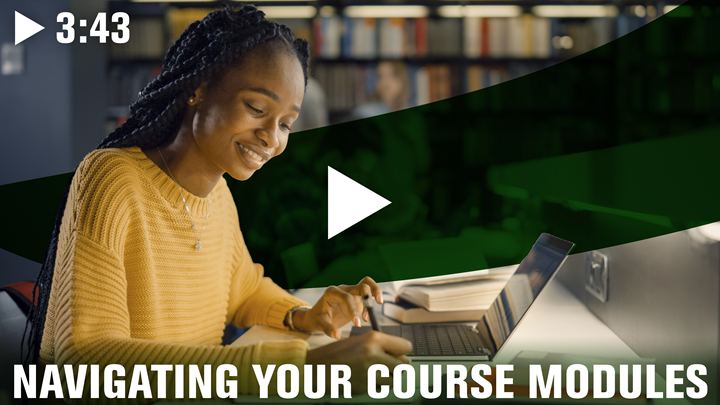 Navigating My Course Modules