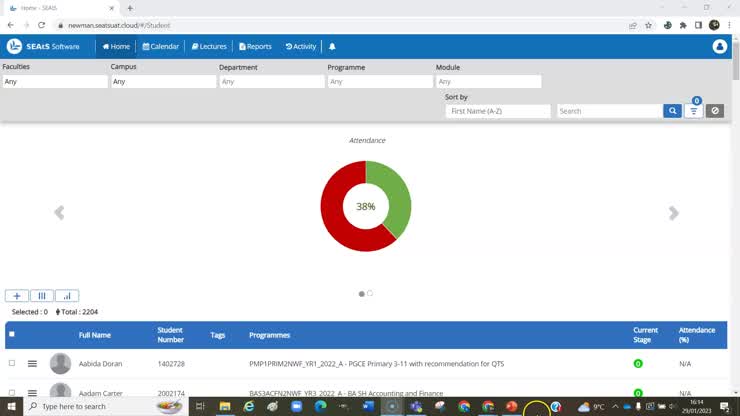 How to use SEAtS as a personal tutor